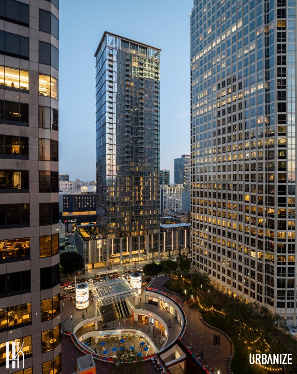Rendering vs. Reality: Figueroa Eight apartment tower in DTLA | Urbanize LA